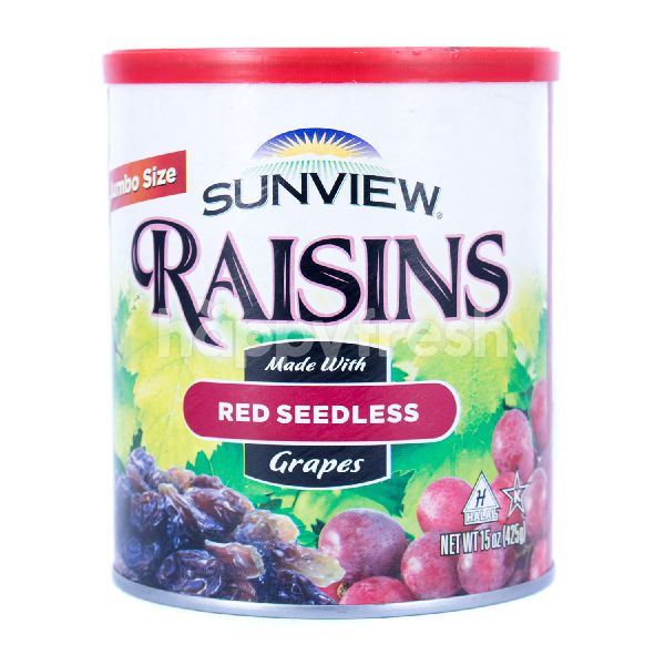 Jual Sunview Red Seedless Jumbo Size Raisins di Ranch Market - HappyFresh