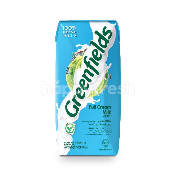 Jual Greenfields Full Cream UHT Milk di AEON - HappyFresh