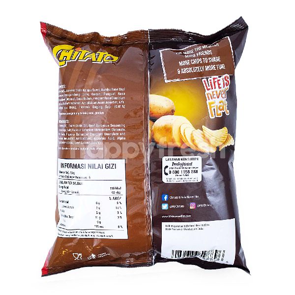 Jual Chitato Hangout Pack Beef Barbecue Potato Chips di Grand Lucky ...