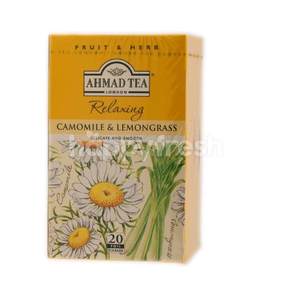Beli Ahmad Tea London Ahmad Tea Fruit & Herb Relaxing Chamomile And ...