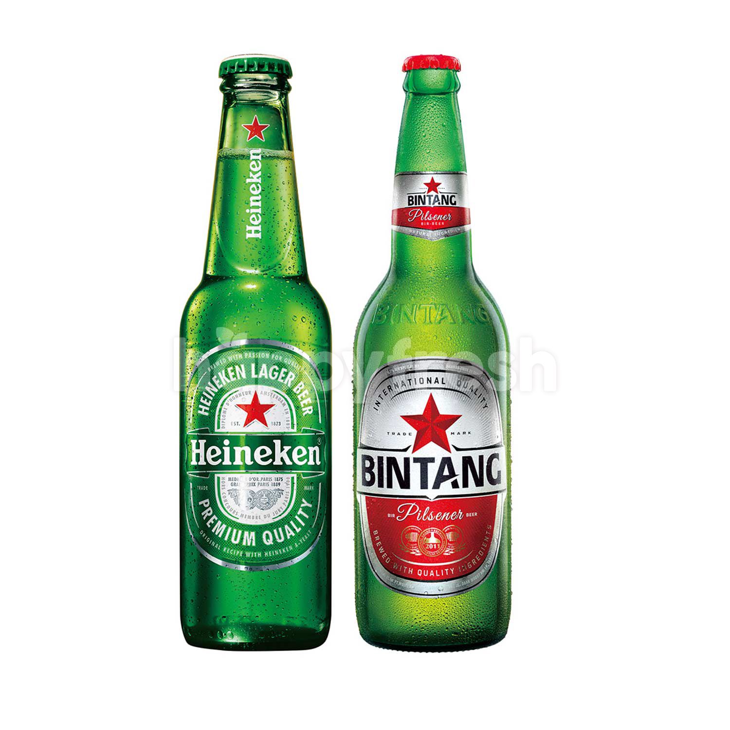 Jual Bintang Pilsener Bottled Beer 6-Pack and Heineken International ...