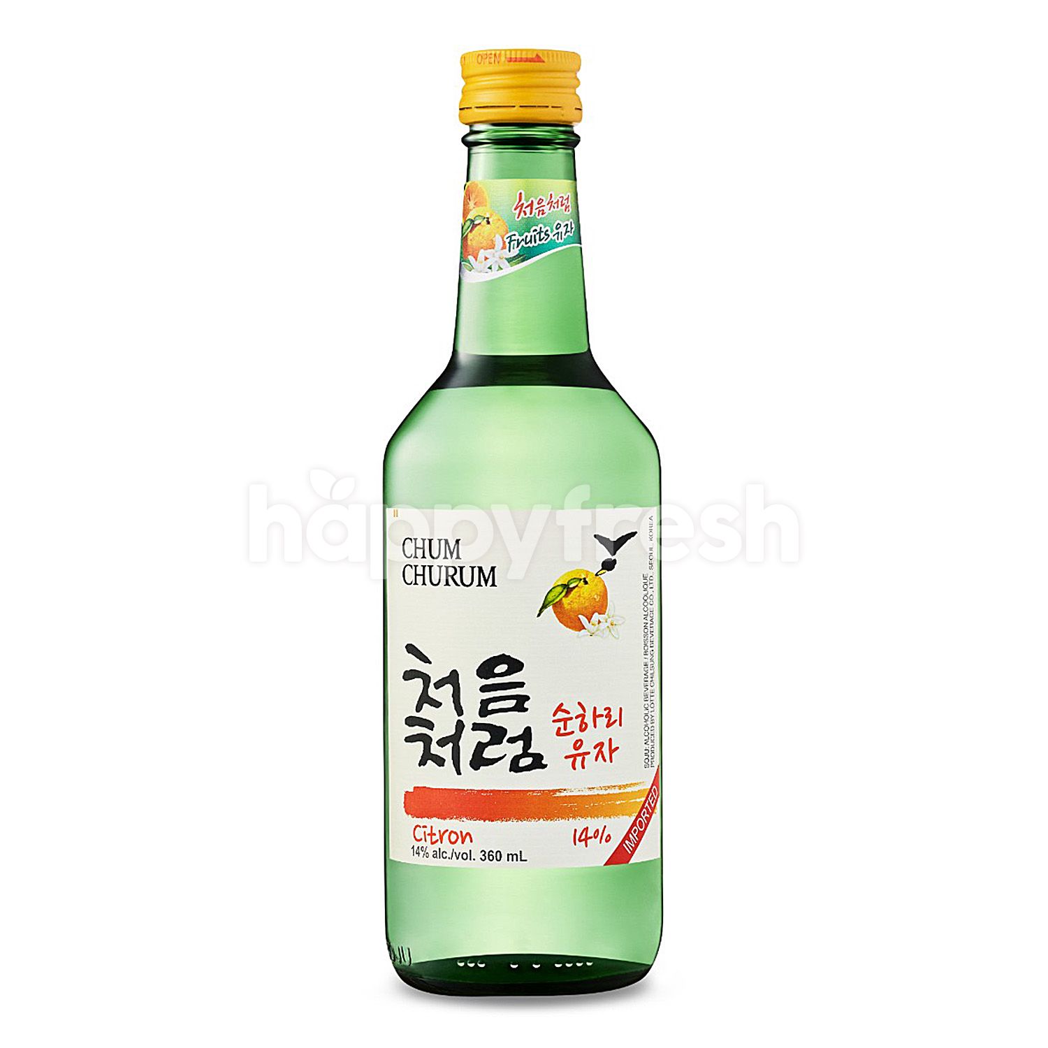 Chum Churum Drink Lotte Chum Churum Premium Korean Soju 12-18% Alc./Vol ...