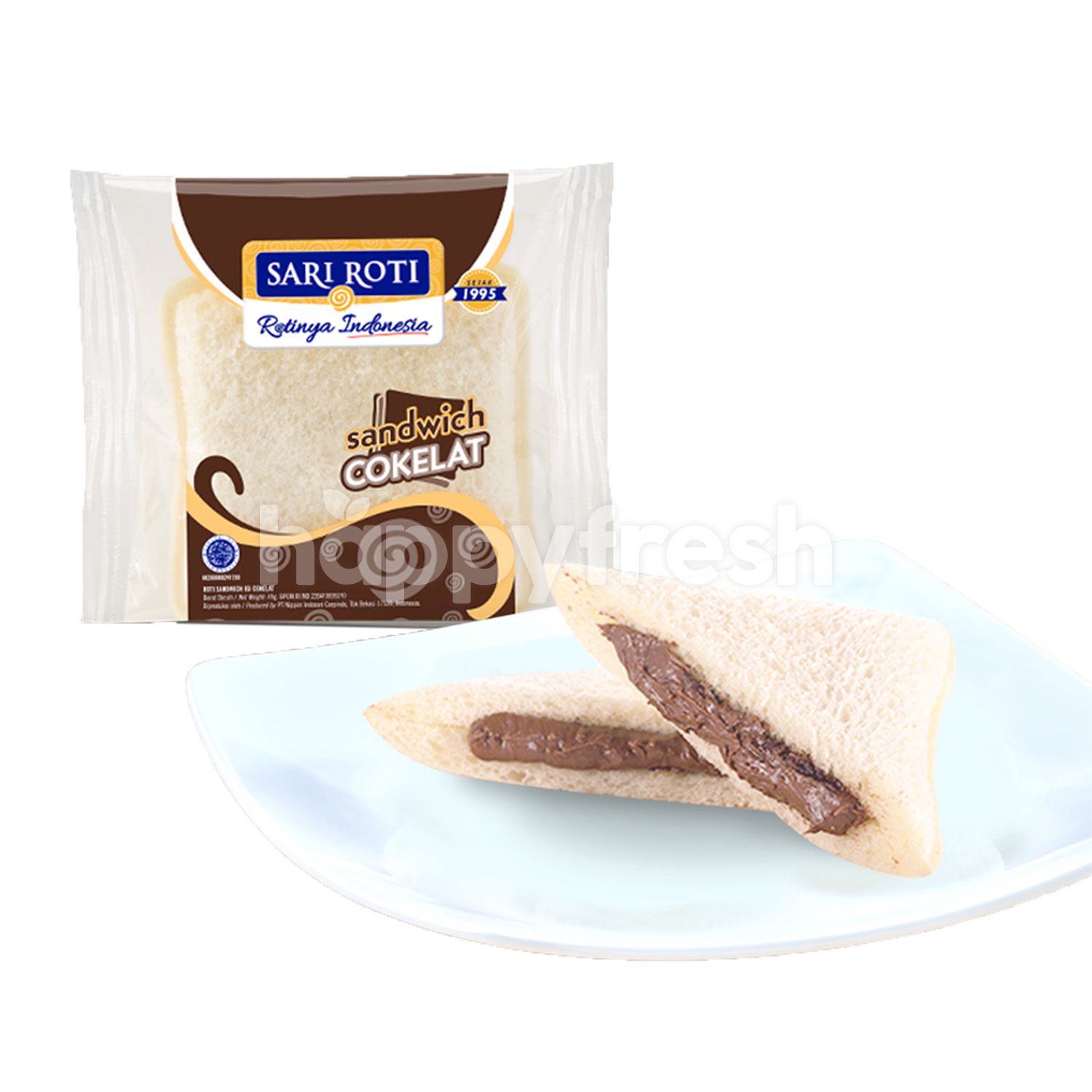 Jual Sari Roti Chocolate Sandwich di Grand Lucky - HappyFresh