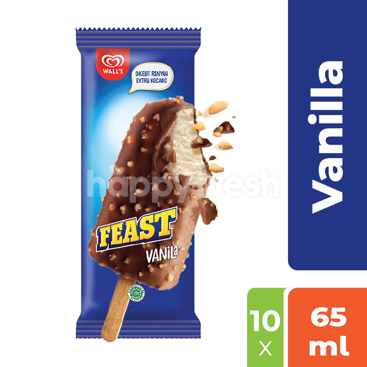 Jual Wall's Feast Ice Cream Stick Vanilla Multipack di Lotte Mart ...