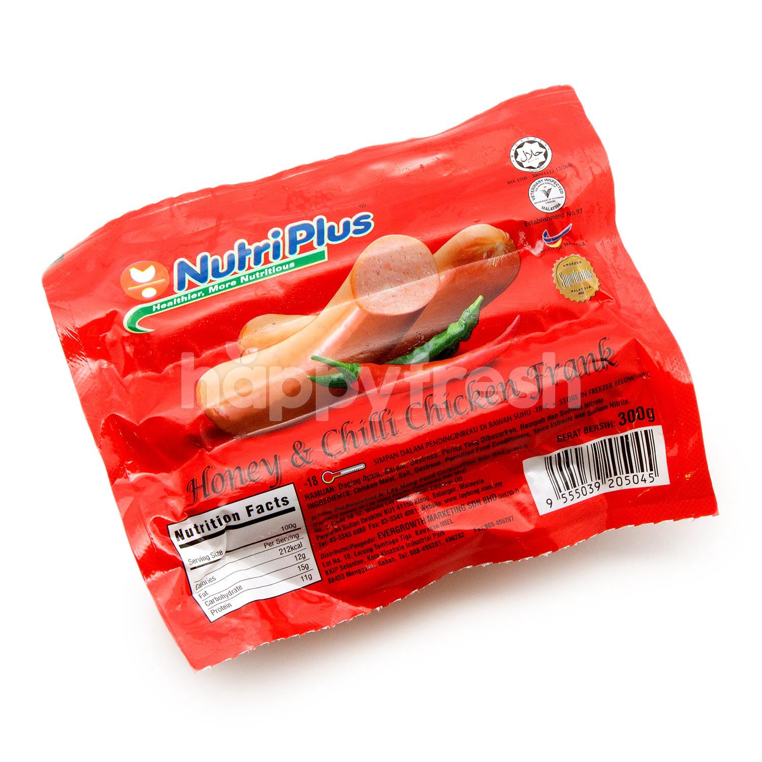 Beli Nutriplus Honey & Chilli Chicken Frank dari Cold Storage - HappyFresh