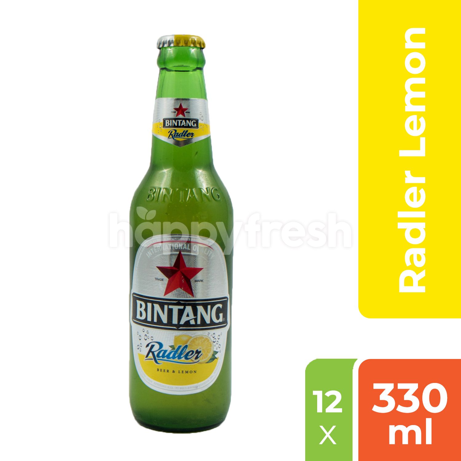Jual Bintang Radler Lemon Bottled Beer 12-Pack di Grand Lucky - HappyFresh