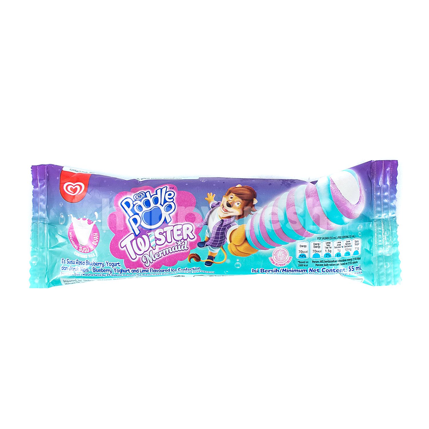 Jual Wall's Paddle Pop Twister Mermaid di Lotte Mart - HappyFresh
