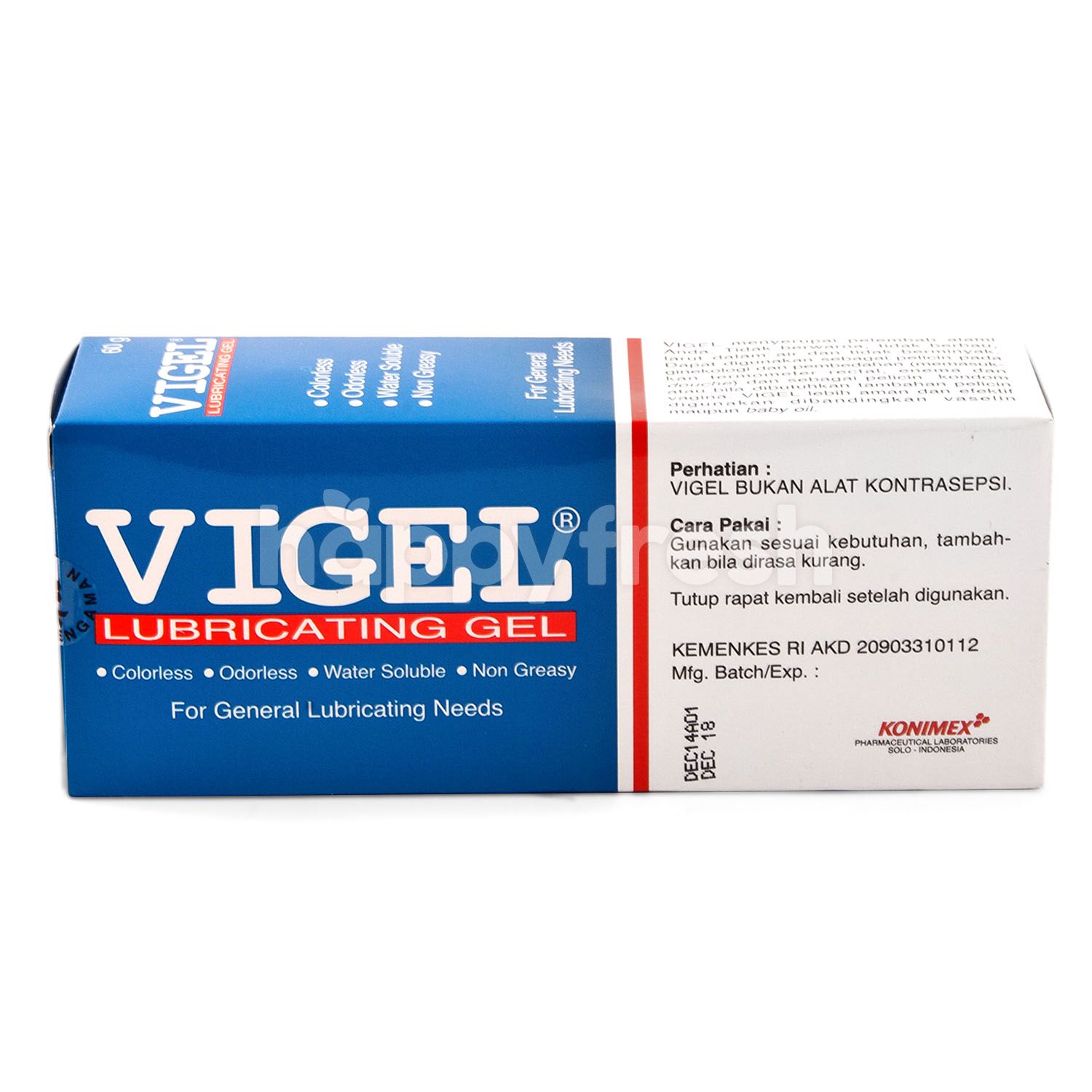 Jual Vigel Lubricating Gel di Grand Lucky - HappyFresh
