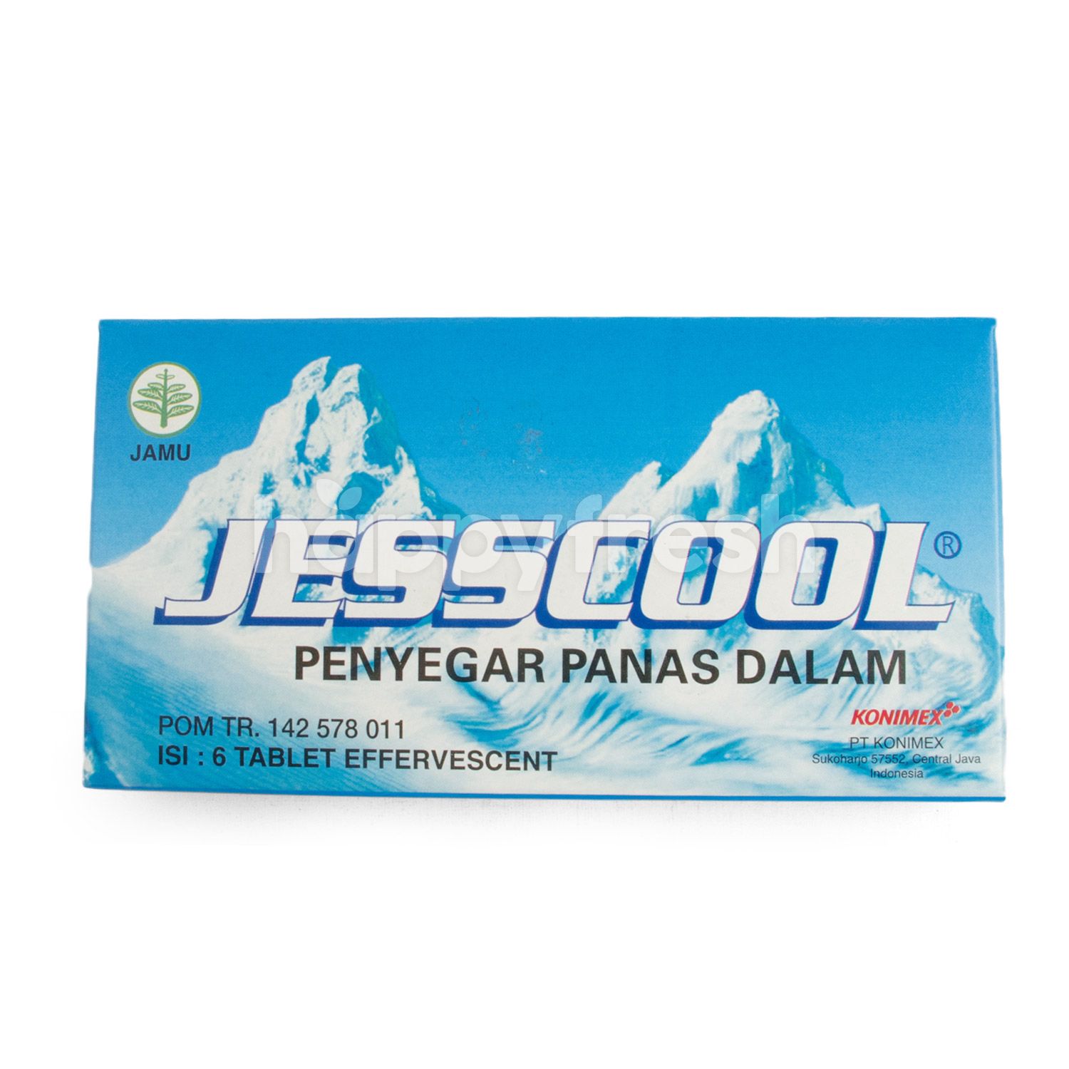 Jual Jesscool Effervescent Cooling Energy Drink (6 sachets) di The ...