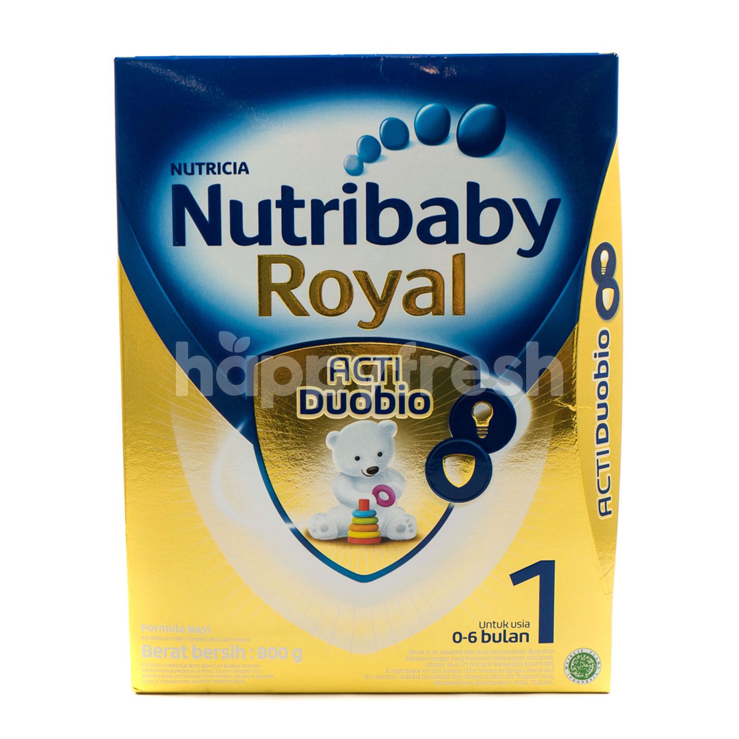 Jual Nutricia Nutribaby Royal Acti Duobio 1 Baby Formula Milk di Tip ...