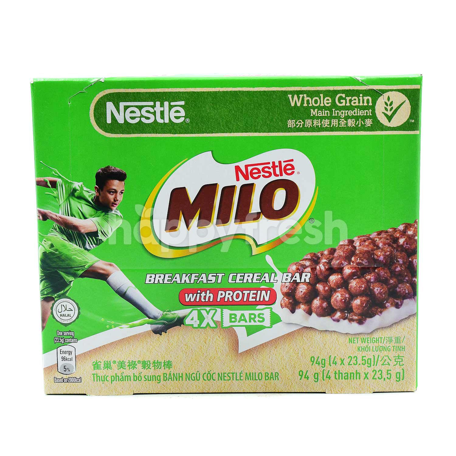 Beli Nestle Milo Breakfast Cereal Bar With Protein 4 X 23 5g Dari TMC