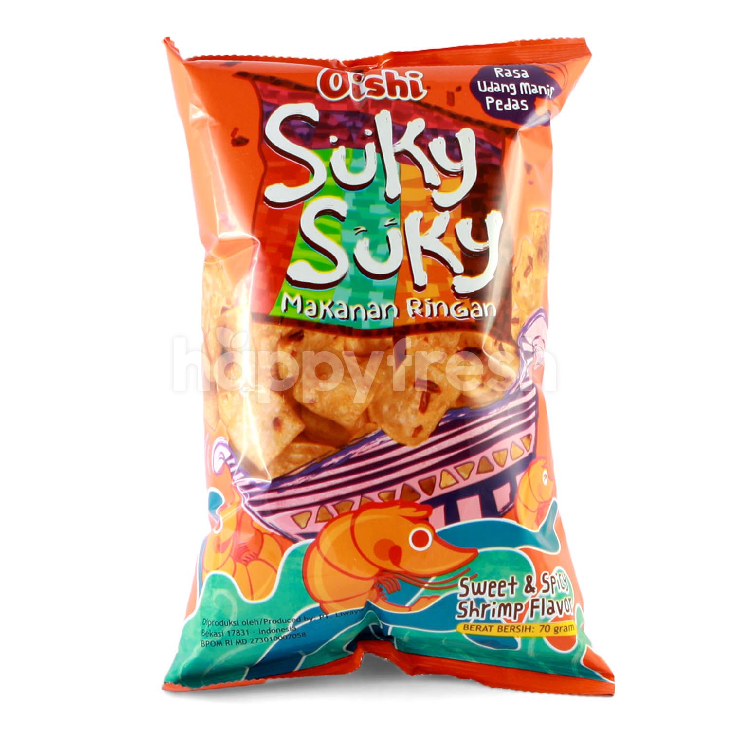Jual Oishi Suky Suky Sweet and Spicy Shrimp Flavor di Farmers Market ...