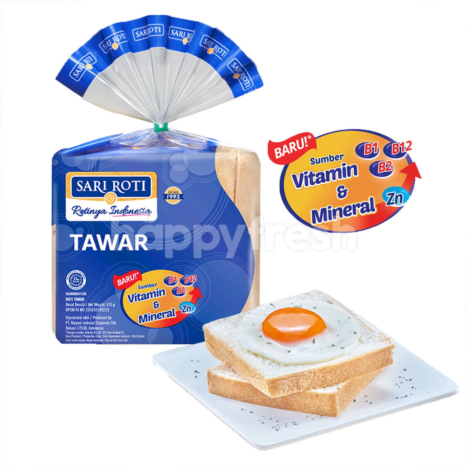 Jual Sari Roti White Bread di Farmers Family - HappyFresh