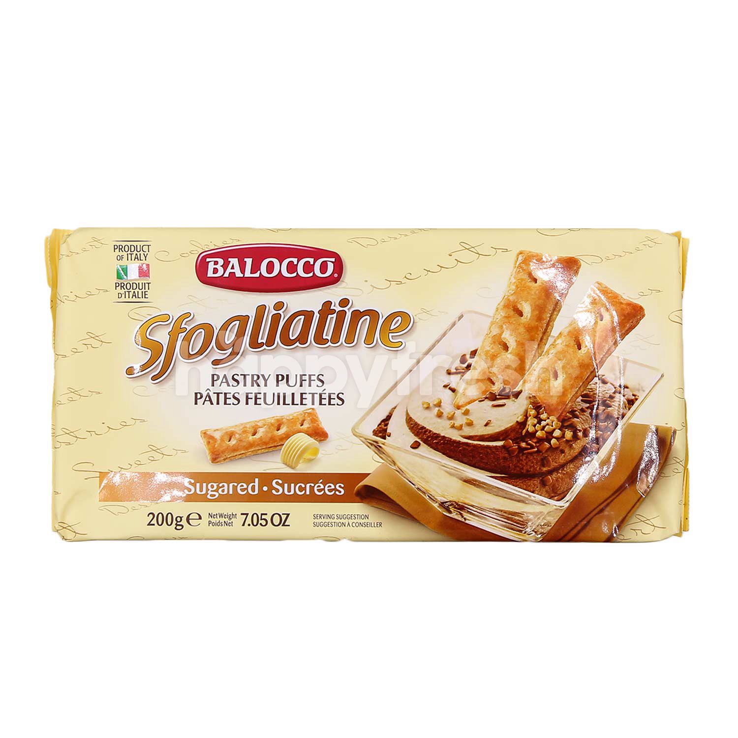 Beli Balocco Sfogliatine Sugared Pastry Puffs dari Mercato - HappyFresh