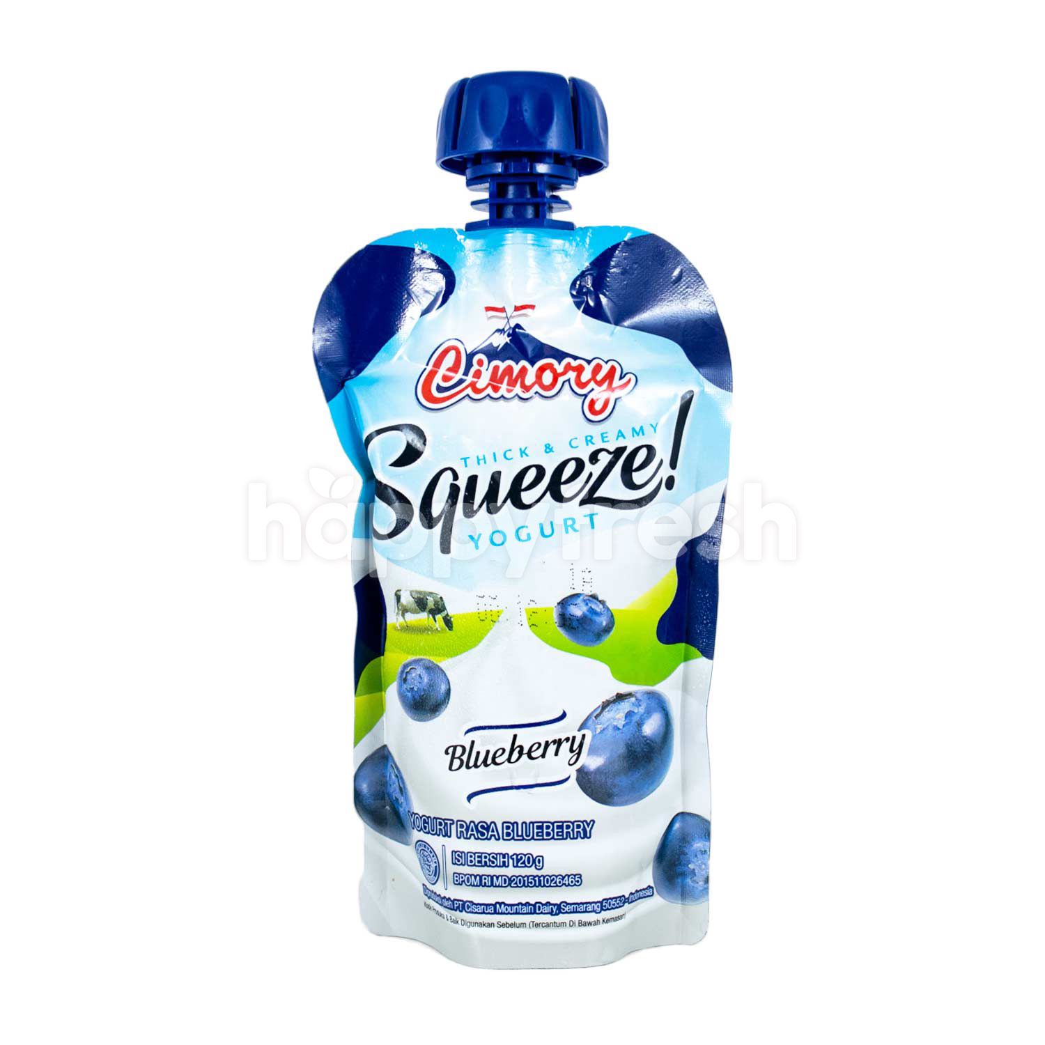 Jual Cimory Yogurt Squeeze Blueberry di Popular - HappyFresh